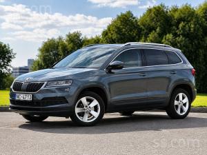 Pelēks Skoda Karoq 2022 Rīga, ar dzinēja tilpumu 1.50 L un nobraukumu 102 tūkst. km par 21000 €, foto  vietnē AUTOMOTO.COM.LV