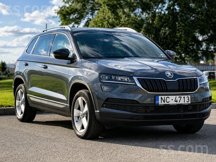 Pelēks Skoda Karoq 2022 Rīga, ar dzinēja tilpumu 1.50 L un nobraukumu 102 tūkst. km par 21000 €, foto 3 vietnē AUTOMOTO.COM.LV