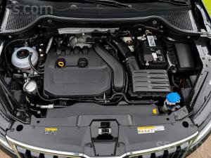 Pelēks Skoda Karoq 2022 Rīga, ar dzinēja tilpumu 1.50 L un nobraukumu 102 tūkst. km par 21000 €, foto 5 vietnē AUTOMOTO.COM.LV