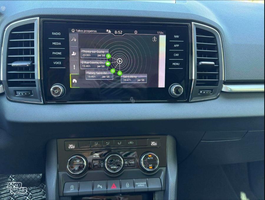 Pelēks Skoda Karoq 2022 Kauņa, ar dzinēja tilpumu 2.00 L un nobraukumu 190 tūkst. km par 17500 €, foto 10 vietnē AUTOMOTO.COM.LV