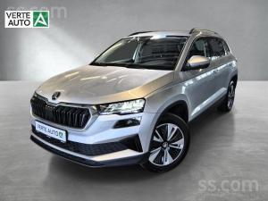 Grey Skoda Karoq 2022 in Riga, with an engine capacity of 1.50 L and mileage of 193 thousand km for 17490 €, photo  on AUTOMOTO.COM.LV