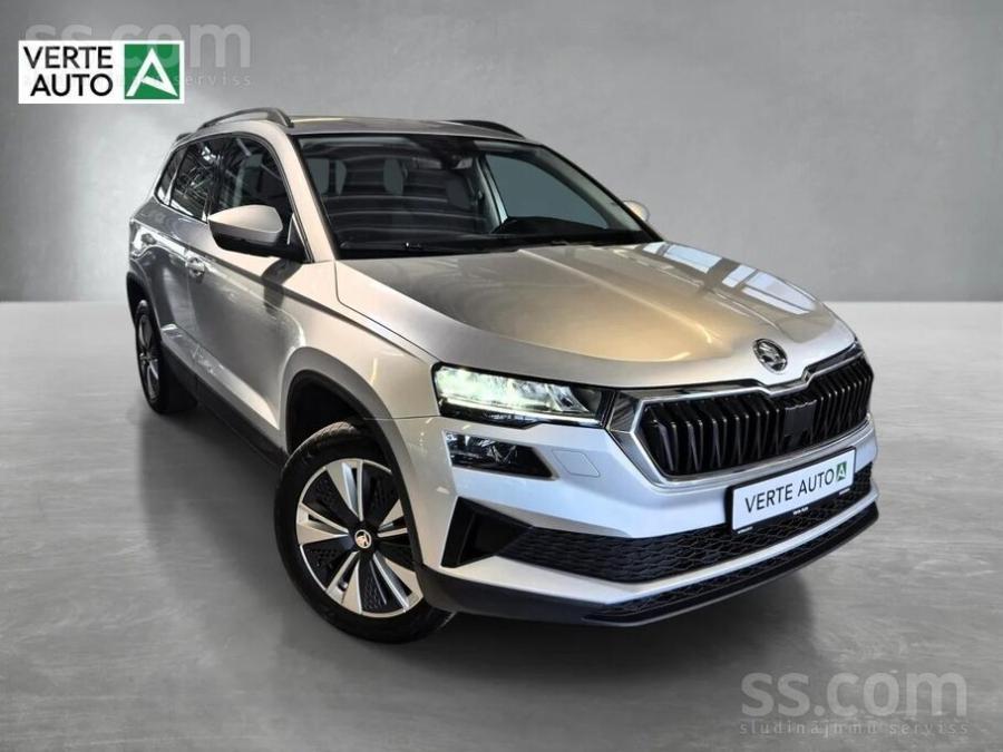 Grey Skoda Karoq 2022 in Riga, with an engine capacity of 1.50 L and mileage of 193 thousand km for 17490 €, photo 4 on AUTOMOTO.COM.LV