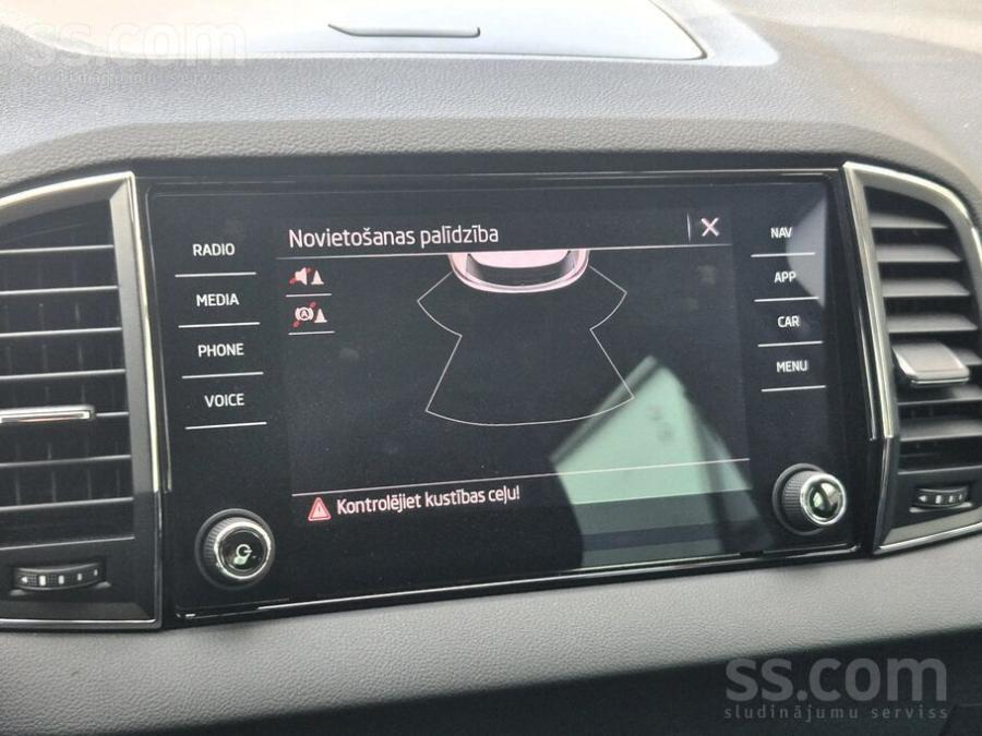 Grey Skoda Karoq 2022 in Riga, with an engine capacity of 1.50 L and mileage of 193 thousand km for 17490 €, photo 16 on AUTOMOTO.COM.LV