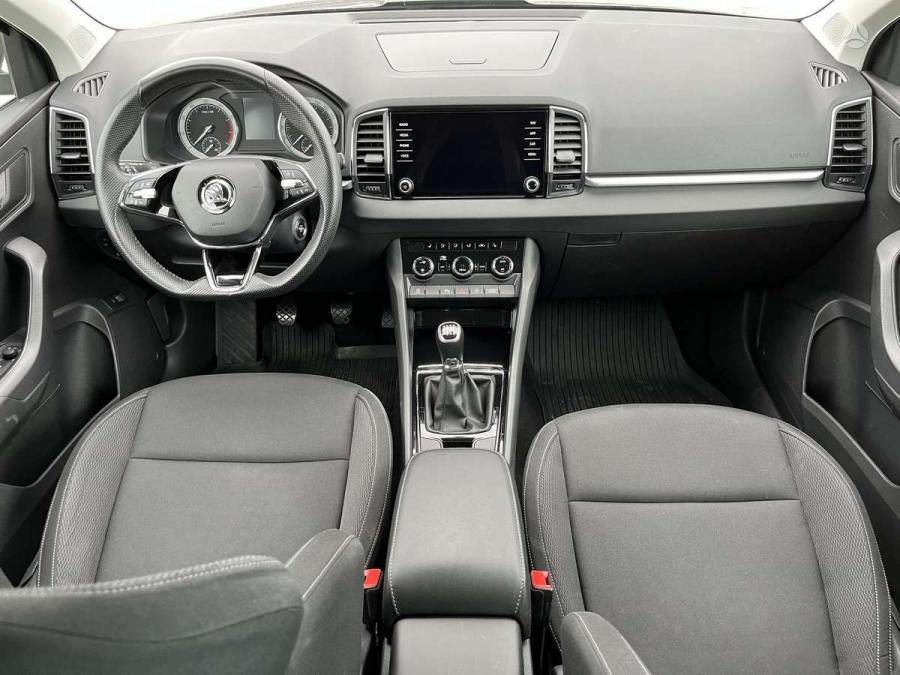 Pelēks Skoda Karoq 2022 Viļņa, ar dzinēja tilpumu 1.50 L un nobraukumu 98 tūkst. km par 20990 €, foto 9 vietnē AUTOMOTO.COM.LV