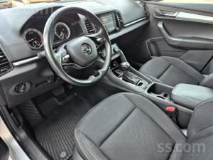 Grey Skoda Karoq 2022 in Riga, with an engine capacity of 1.50 L and mileage of 192 thousand km for 17490 €, photo 8 on AUTOMOTO.COM.LV