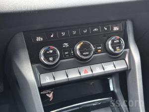 Grey Skoda Karoq 2022 in Riga, with an engine capacity of 1.50 L and mileage of 192 thousand km for 17490 €, photo 13 on AUTOMOTO.COM.LV