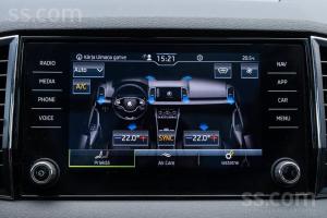 Pelēks Skoda Karoq 2022 Rīga, ar dzinēja tilpumu 2.00 L un nobraukumu 188 tūkst. km par 19950 €, foto 12 vietnē AUTOMOTO.COM.LV