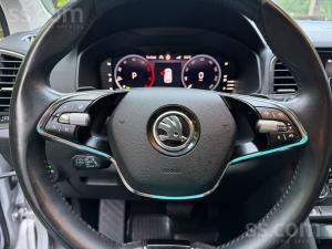 Grey Skoda Karoq 2022 in Riga, with an engine capacity of 2.00 L and mileage of 193 thousand km for 20800 €, photo 9 on AUTOMOTO.COM.LV