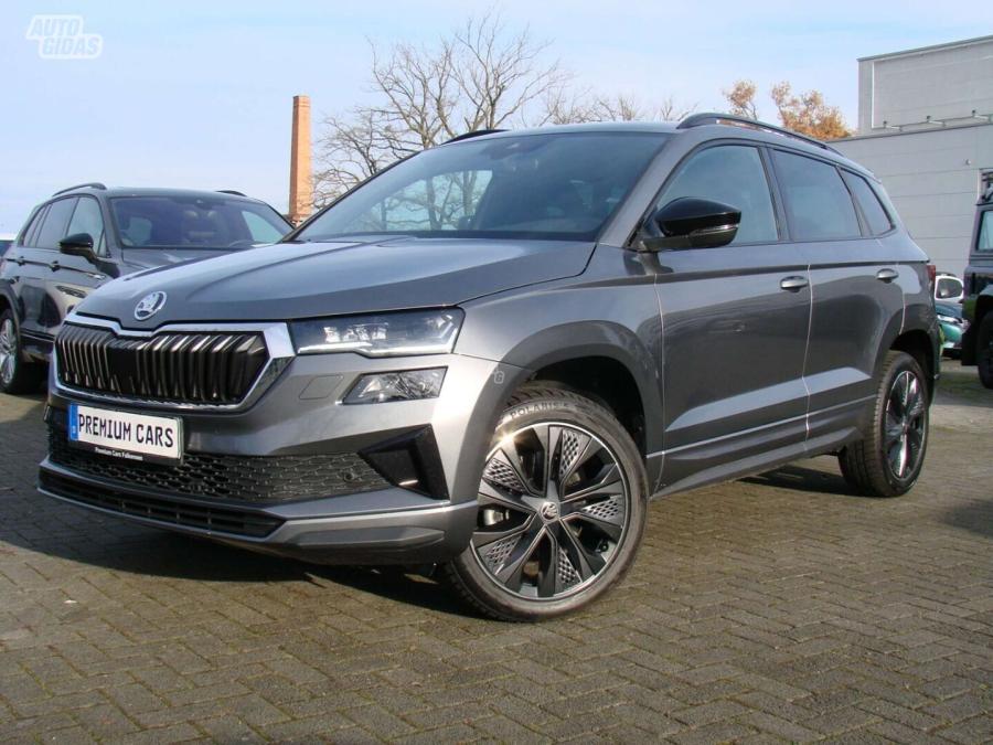 Pelēks Skoda Karoq 2023 Kauņa, ar dzinēja tilpumu 1.50 L un nobraukumu 15 tūkst. km par 32587 €, foto 2 vietnē AUTOMOTO.COM.LV