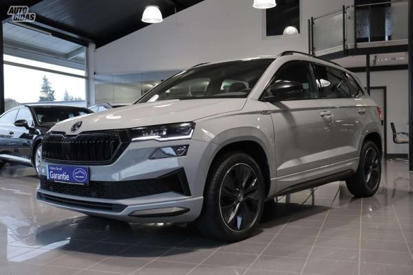 Pelēks Skoda Karoq 2023 Kauņa, ar dzinēja tilpumu 1.50 L un nobraukumu 36 tūkst. km par 29559 €, foto 2 vietnē AUTOMOTO.COM.LV