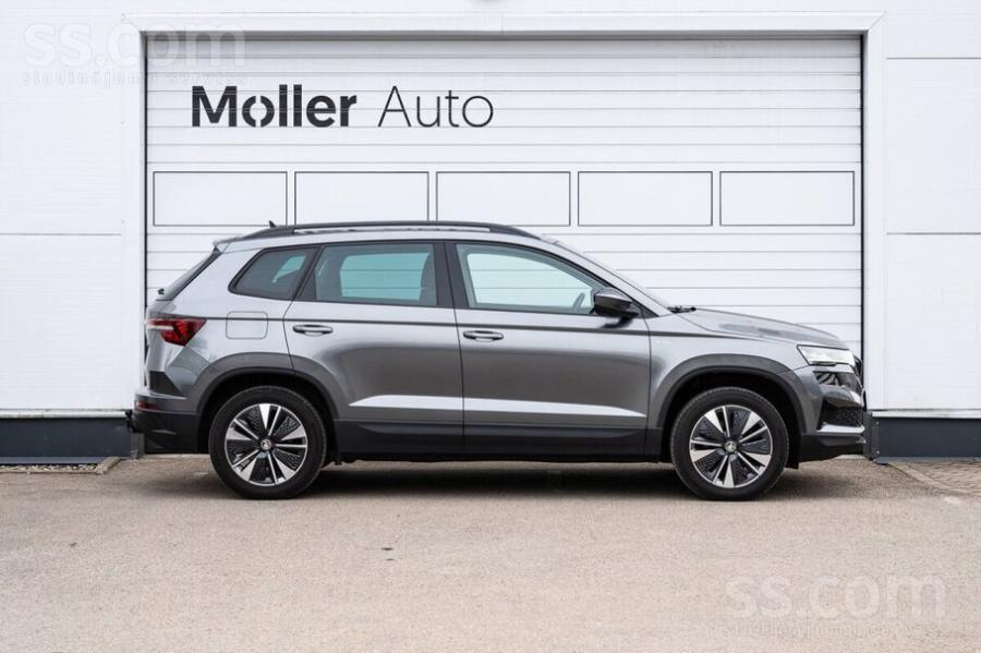 Grey Skoda Karoq 2023 in Riga, with an engine capacity of 1.50 L and mileage of 143 thousand km for 21950 €, photo 6 on AUTOMOTO.COM.LV