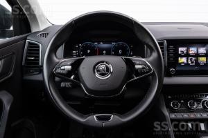 Grey Skoda Karoq 2023 in Riga, with an engine capacity of 1.50 L and mileage of 143 thousand km for 21950 €, photo 23 on AUTOMOTO.COM.LV