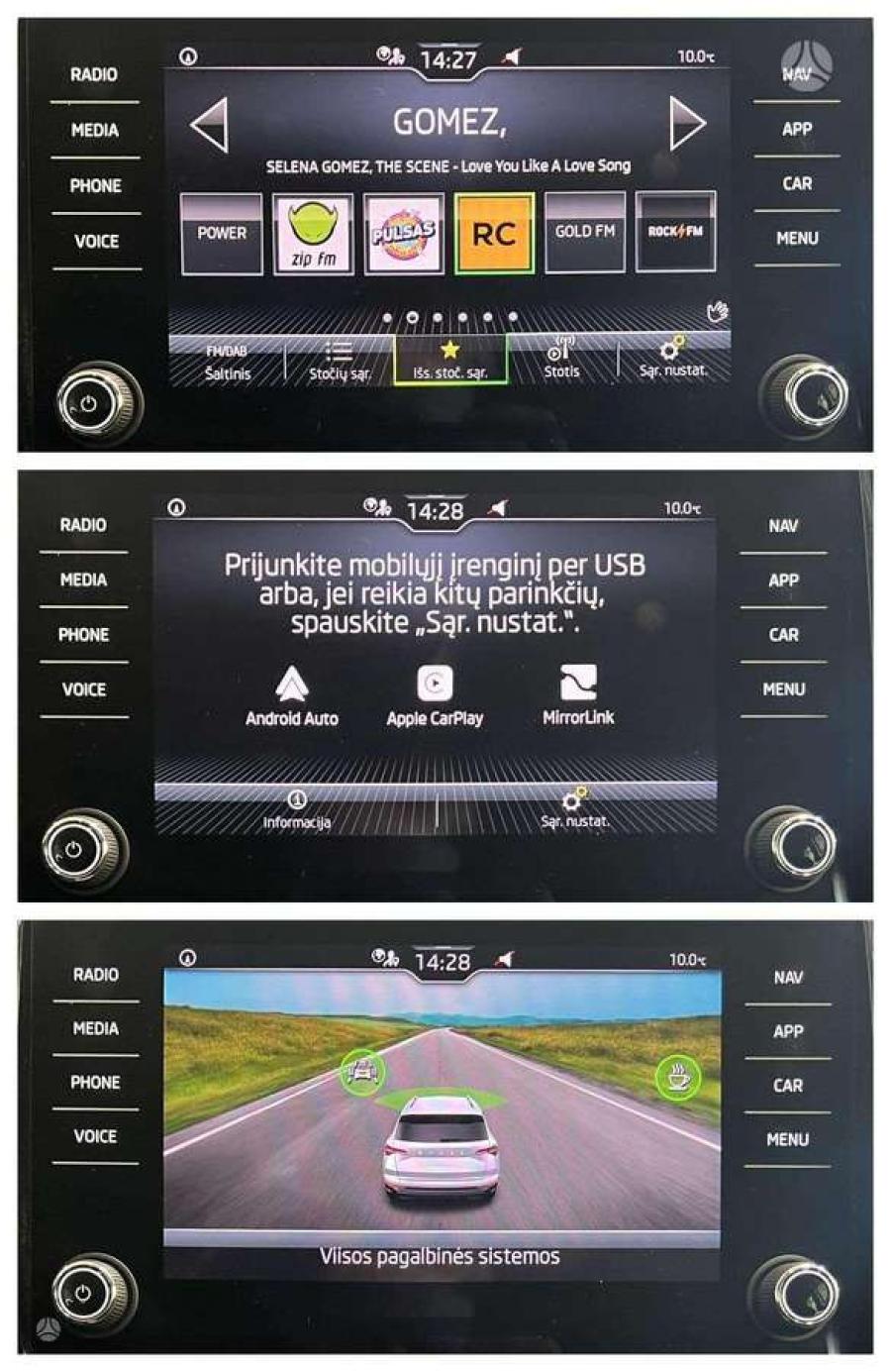 Pelēks Skoda Karoq 2023 Kauņa, ar dzinēja tilpumu 1.97 L un nobraukumu 83 tūkst. km par 22400 €, foto 13 vietnē AUTOMOTO.COM.LV