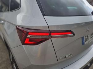 Grey Skoda Karoq 2023 in Taurage, with an engine capacity of 1.97 L and mileage of 201 thousand km for 14300 €, photo 9 on AUTOMOTO.COM.LV