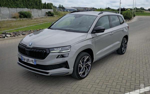 Pelēks Skoda Karoq 2023 Tauragė, ar dzinēja tilpumu 1.97 L un nobraukumu 260 tūkst. km par 16999 €, foto 1 vietnē AUTOMOTO.COM.LV