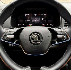 Pelēks Skoda Karoq 2023 Kauņa, ar dzinēja tilpumu 1.50 L un nobraukumu 193 tūkst. km par 19300 €, foto 9 vietnē AUTOMOTO.COM.LV