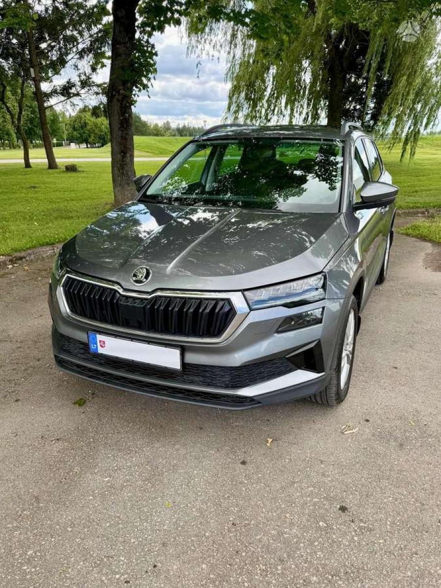 Pelēks Skoda Karoq 2023 Kėdainiai, ar dzinēja tilpumu 1.97 L un nobraukumu 155 tūkst. km par 20200 €, foto 3 vietnē AUTOMOTO.COM.LV