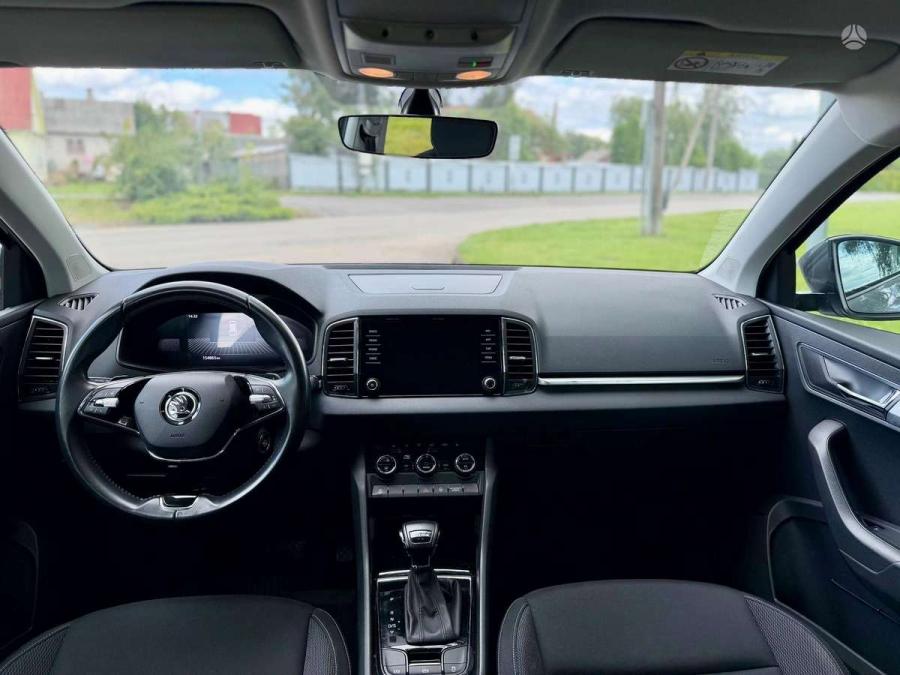 Pelēks Skoda Karoq 2023 Kėdainiai, ar dzinēja tilpumu 1.97 L un nobraukumu 155 tūkst. km par 20200 €, foto 12 vietnē AUTOMOTO.COM.LV