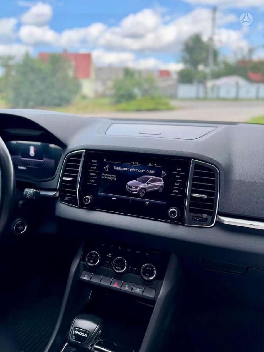 Pelēks Skoda Karoq 2023 Kėdainiai, ar dzinēja tilpumu 1.97 L un nobraukumu 155 tūkst. km par 20200 €, foto 15 vietnē AUTOMOTO.COM.LV