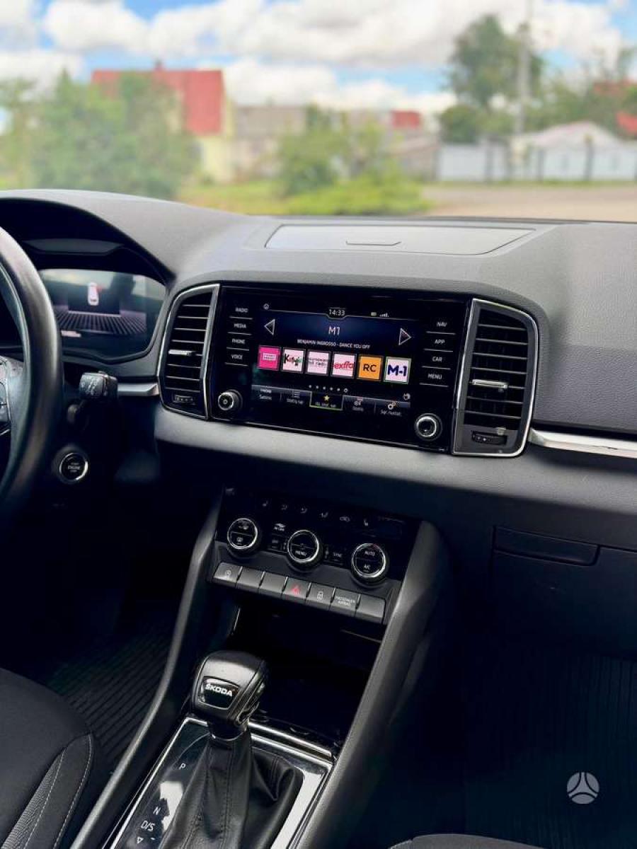 Pelēks Skoda Karoq 2023 Kėdainiai, ar dzinēja tilpumu 1.97 L un nobraukumu 155 tūkst. km par 20200 €, foto 16 vietnē AUTOMOTO.COM.LV