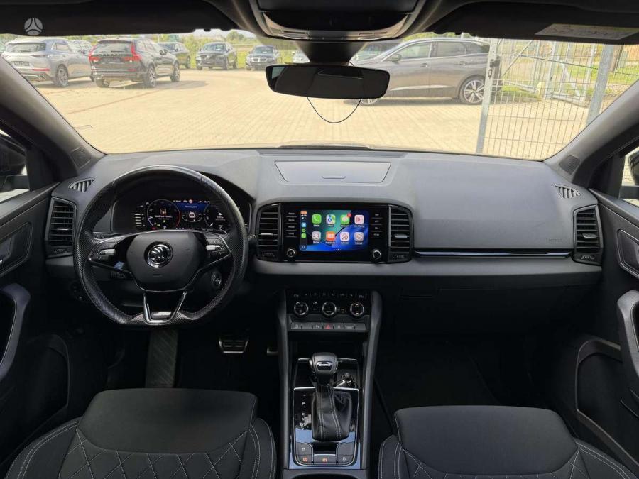 Pelēks Skoda Karoq 2023 Šauļi, ar dzinēja tilpumu 1.50 L un nobraukumu 200 tūkst. km par 22990 €, foto 16 vietnē AUTOMOTO.COM.LV