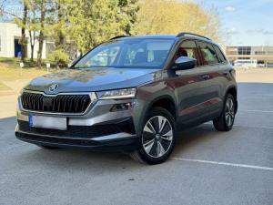 Grey Skoda Karoq 2023 in Vilnius, with an engine capacity of 2.00 L and mileage of 139 thousand km for 18300 €, photo 10 on AUTOMOTO.COM.LV