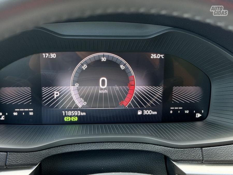 Grey Skoda Karoq 2023 in Vilnius, with an engine capacity of 2.00 L and mileage of 119 thousand km for 18200 €, photo 15 on AUTOMOTO.COM.LV