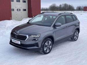 Pelēks Skoda Karoq 2024 Ukmergė, ar dzinēja tilpumu 1.50 L un nobraukumu 42 tūkst. km par 25900 €, foto  vietnē AUTOMOTO.COM.LV