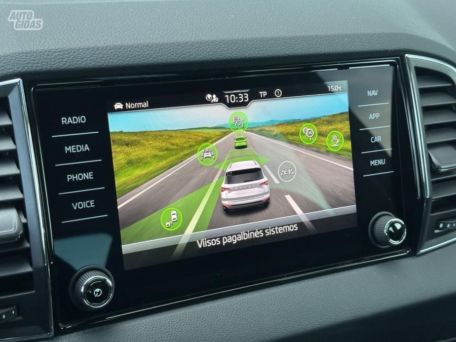 Pelēks Skoda Karoq 2024 Kauņa, ar dzinēja tilpumu 1.50 L un nobraukumu 88 tūkst. km par 27271 €, foto 30 vietnē AUTOMOTO.COM.LV