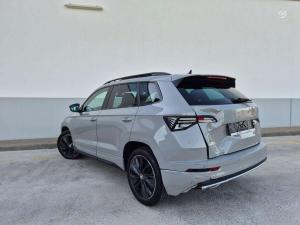 Grey Skoda Karoq 2024 in Kaunas, with an engine capacity of 1.50 L and mileage of 180 thousand km for 16500 €, photo 7 on AUTOMOTO.COM.LV