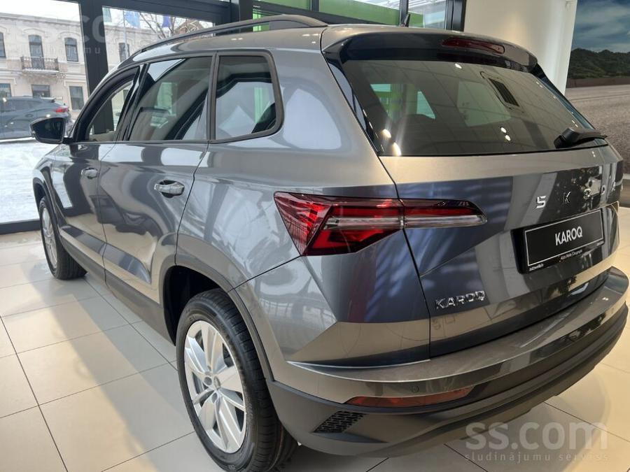 Pelēks Skoda Karoq 2025 Daugavpils, ar dzinēja tilpumu 1.50 L un nobraukumu 10 tūkst. km par 31070 €, foto 12 vietnē AUTOMOTO.COM.LV