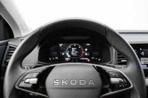 Grey Skoda Karoq 2025 in Riga, with an engine capacity of 2.00 L and mileage of 36 thousand km for 28950 €, photo 16 on AUTOMOTO.COM.LV