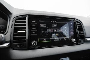 Grey Skoda Karoq 2025 in Riga, with an engine capacity of 2.00 L and mileage of 36 thousand km for 28950 €, photo 24 on AUTOMOTO.COM.LV
