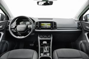 Grey Skoda Karoq 2025 in Riga, with an engine capacity of 2.00 L and mileage of 36 thousand km for 28950 €, photo 29 on AUTOMOTO.COM.LV