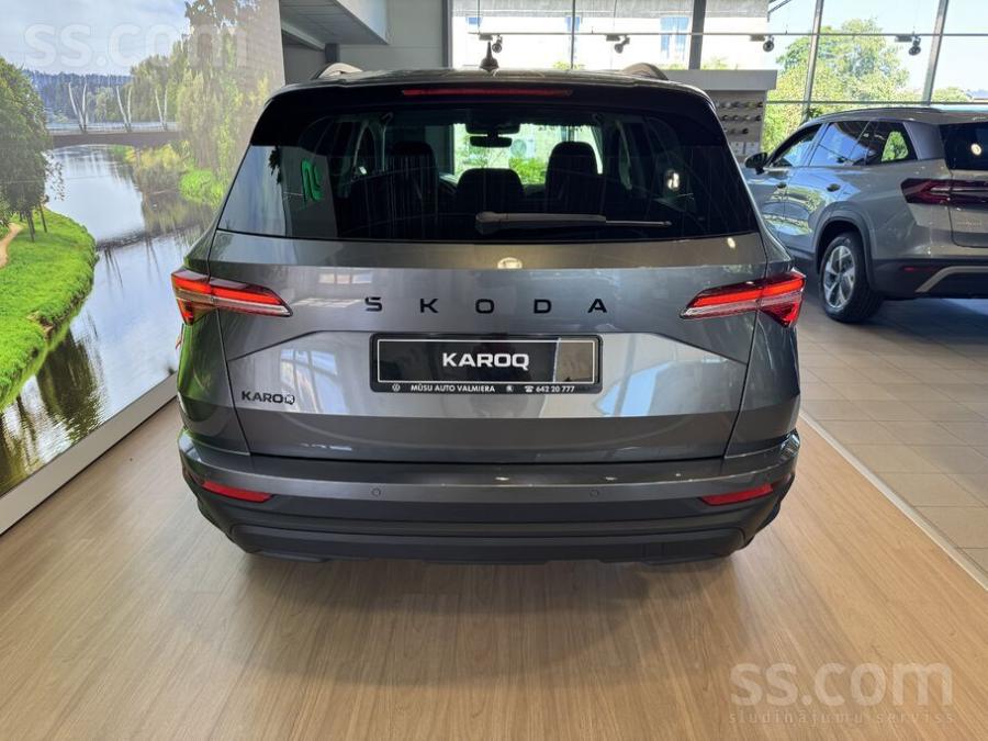 Серый Шкода Karoq 2026 в Валмиера, объемом двигателя 1.50 л и пробегом 5 тыс. км за 31500 €, фото 6 на AUTOMOTO.COM.LV
