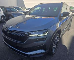 Grey Skoda Karoq 2026 in Panevezys, with an engine capacity of 1.50 L and mileage of 0 thousand km for 36900 €, photo  on AUTOMOTO.COM.LV