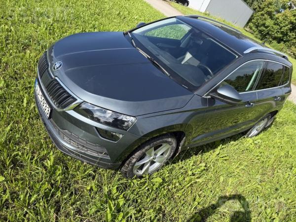 Grey Skoda Karoq 2019 in Limbazi, with an engine capacity of 2.00 L and mileage of 230 thousand km for 11200 €, photo 3 on AUTOMOTO.COM.LV