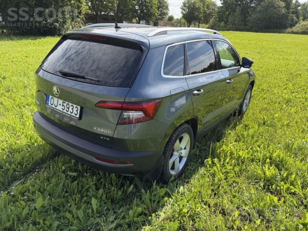 Grey Skoda Karoq 2019 in Limbazi, with an engine capacity of 2.00 L and mileage of 230 thousand km for 11200 €, photo 6 on AUTOMOTO.COM.LV