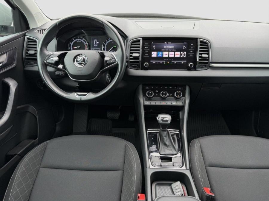 Grey Skoda Karoq 2021 in Parnu, with an engine capacity of 1.50 L and mileage of 86 thousand km for 19900 €, photo 8 on AUTOMOTO.COM.LV