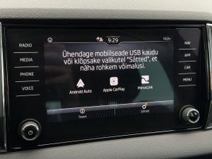 Grey Skoda Karoq 2021 in Parnu, with an engine capacity of 1.50 L and mileage of 86 thousand km for 19900 €, photo 11 on AUTOMOTO.COM.LV