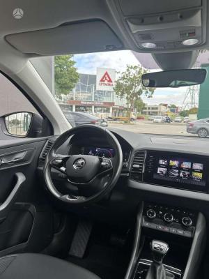 Grey Skoda Karoq 2022 in Klaipeda, with an engine capacity of 1.97 L and mileage of 199 thousand km for 22800 €, photo 9 on AUTOMOTO.COM.LV