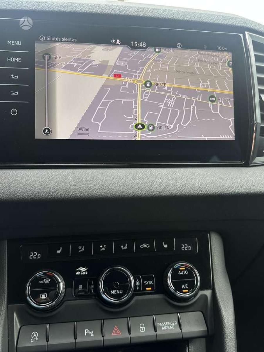 Grey Skoda Karoq 2022 in Klaipeda, with an engine capacity of 1.97 L and mileage of 199 thousand km for 22800 €, photo 25 on AUTOMOTO.COM.LV