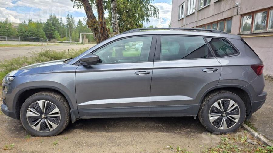 Pelēks Skoda Karoq 2022 Daugavpils, ar dzinēja tilpumu 2.00 L un nobraukumu 151 tūkst. km par 17600 €, foto 1 vietnē AUTOMOTO.COM.LV