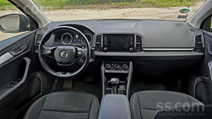 Pelēks Skoda Karoq 2022 Daugavpils, ar dzinēja tilpumu 2.00 L un nobraukumu 151 tūkst. km par 17600 €, foto 14 vietnē AUTOMOTO.COM.LV