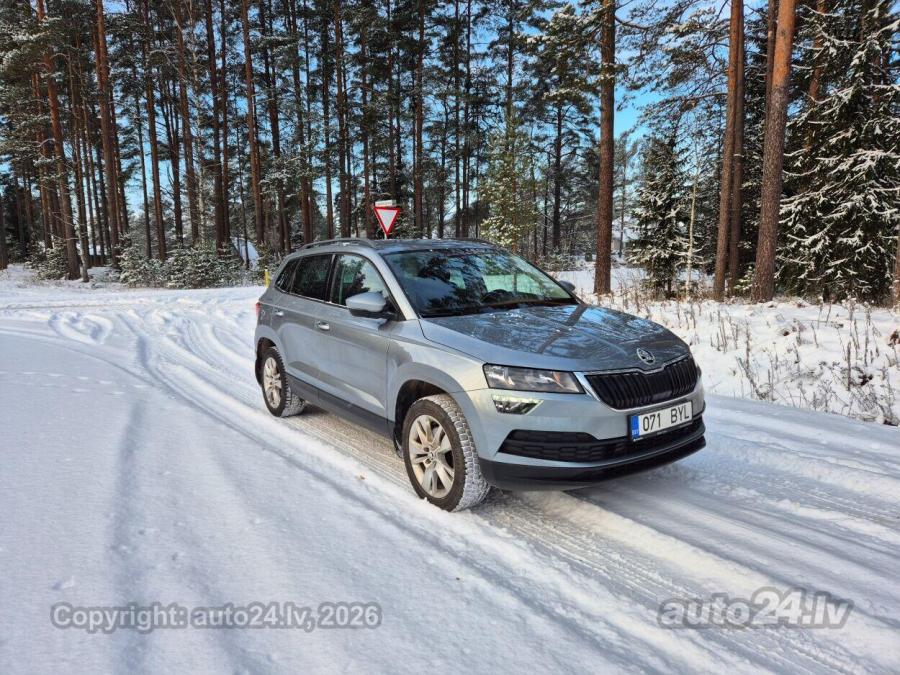 Pelēks Skoda Karoq 2018 Tallina, ar dzinēja tilpumu 1.60 L un nobraukumu 82 tūkst. km par 18400 €, foto 2 vietnē AUTOMOTO.COM.LV