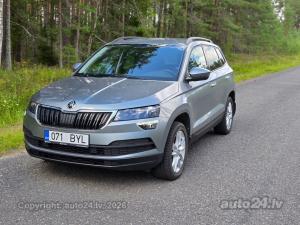 Grey Skoda Karoq 2018 in Tallinn, with an engine capacity of 1.60 L and mileage of 88 thousand km for 17800 €, photo  on AUTOMOTO.COM.LV