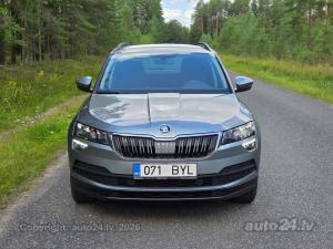 Grey Skoda Karoq 2018 in Tallinn, with an engine capacity of 1.60 L and mileage of 88 thousand km for 17800 €, photo 4 on AUTOMOTO.COM.LV