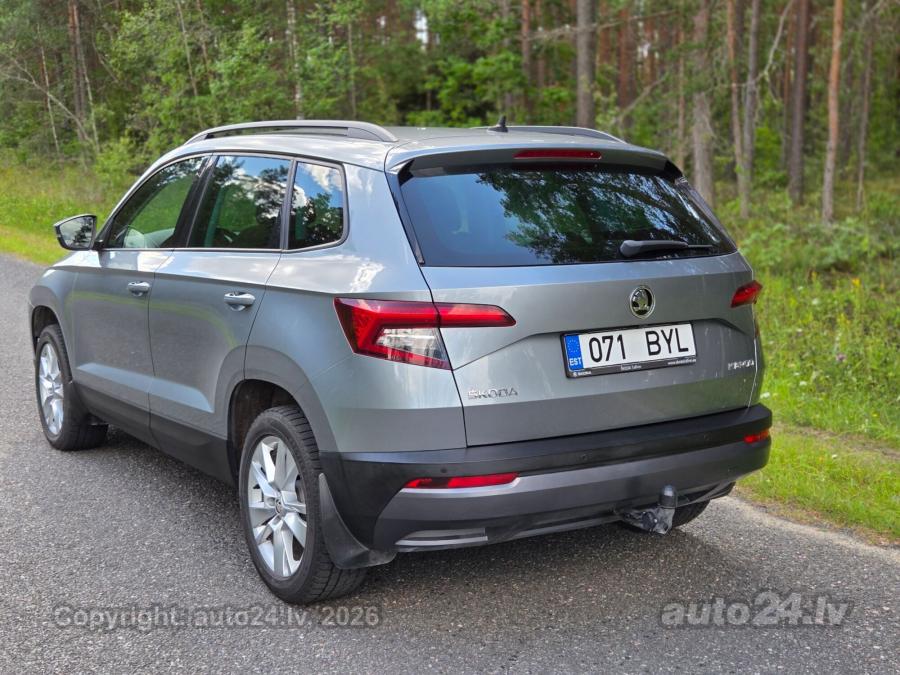 Grey Skoda Karoq 2018 in Tallinn, with an engine capacity of 1.60 L and mileage of 88 thousand km for 17800 €, photo 8 on AUTOMOTO.COM.LV