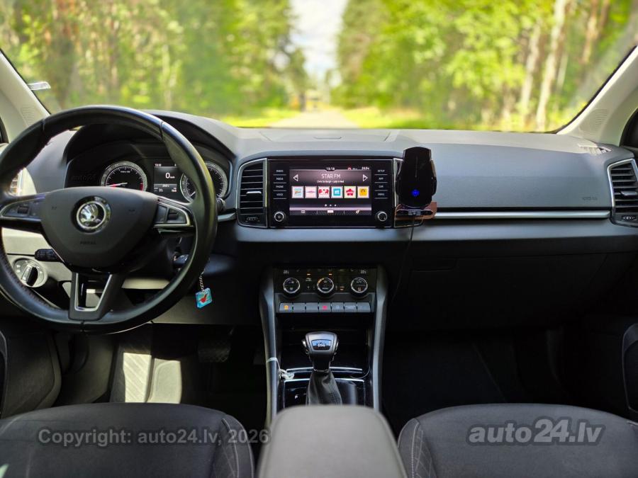 Grey Skoda Karoq 2018 in Tallinn, with an engine capacity of 1.60 L and mileage of 88 thousand km for 17800 €, photo 13 on AUTOMOTO.COM.LV
