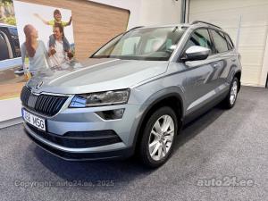 Pelēks Skoda Karoq 2019 Rakvere, ar dzinēja tilpumu 1.50 L un nobraukumu 63 tūkst. km par 17400 €, foto  vietnē AUTOMOTO.COM.LV